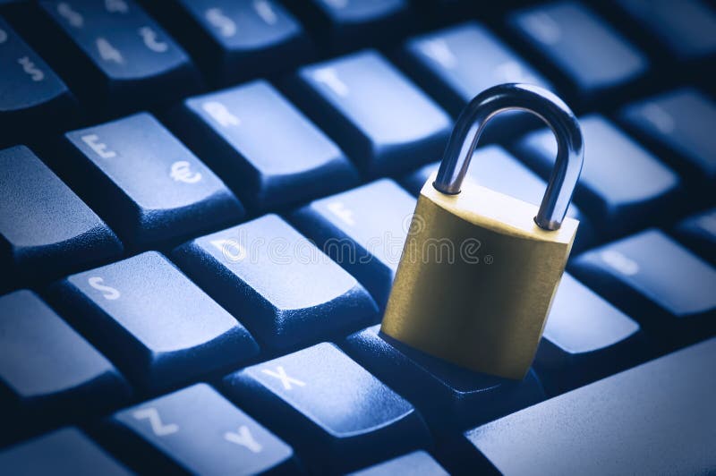 Locked Network stock photo. Image of port, objects, safety - 458990