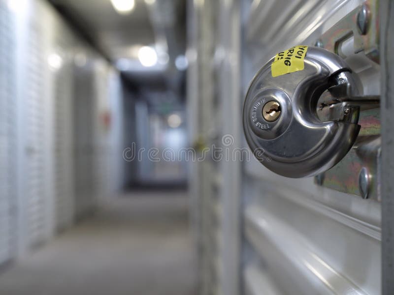 Locked Up stock photo. Image of storage, lock, door, hall - 15147912