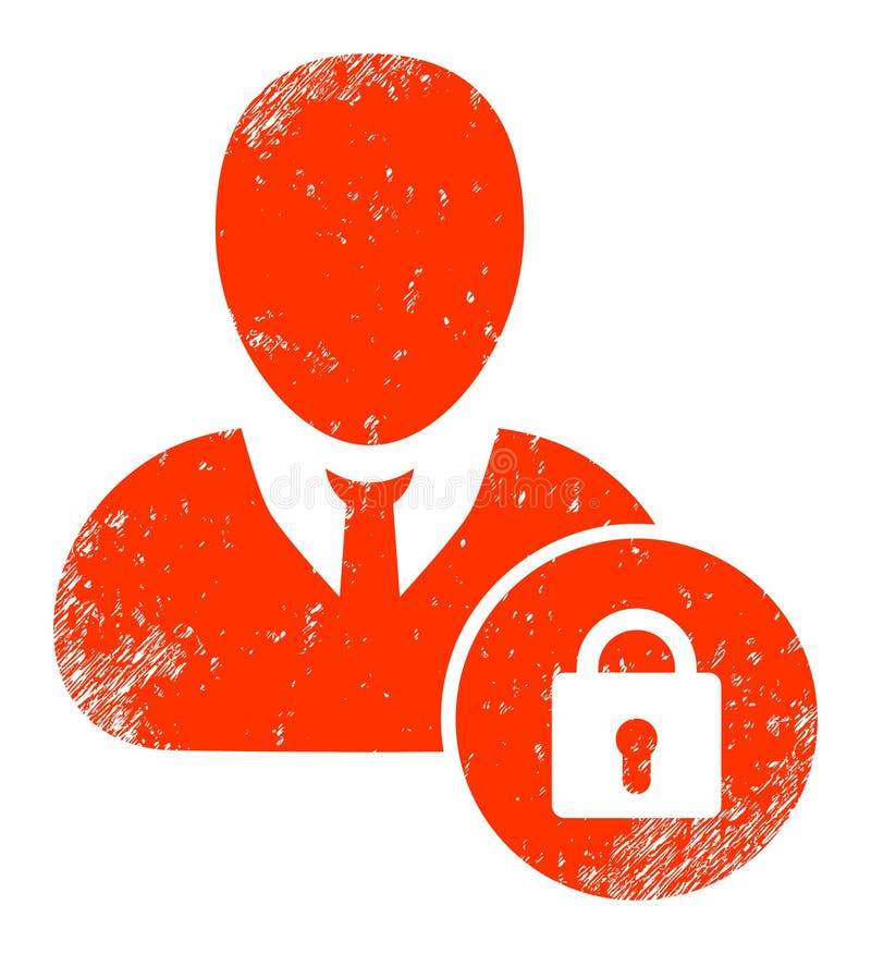 Locked Rubber Stamp Vector stock vector. Illustration of insignia ...