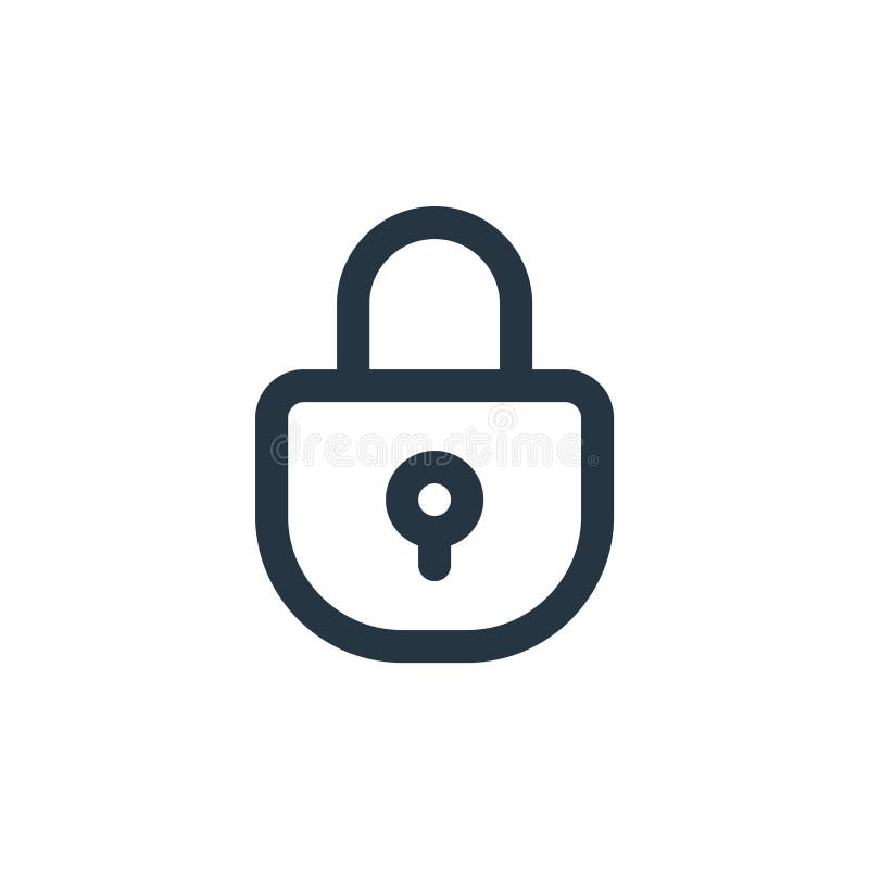 Locked Icon. Filled Locked Icon for Website Design and Mobile, App ...