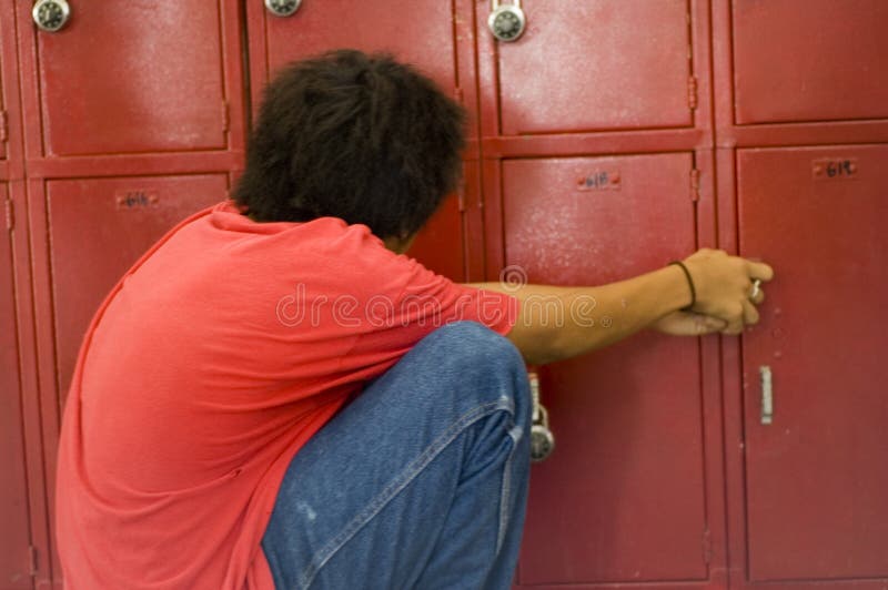Locker stock photo. Image of locked, strength, teenagers - 2455636