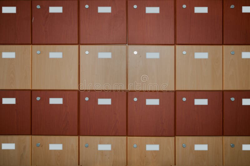 Brown locker stock photo. Image of office, tree, locker - 30125568