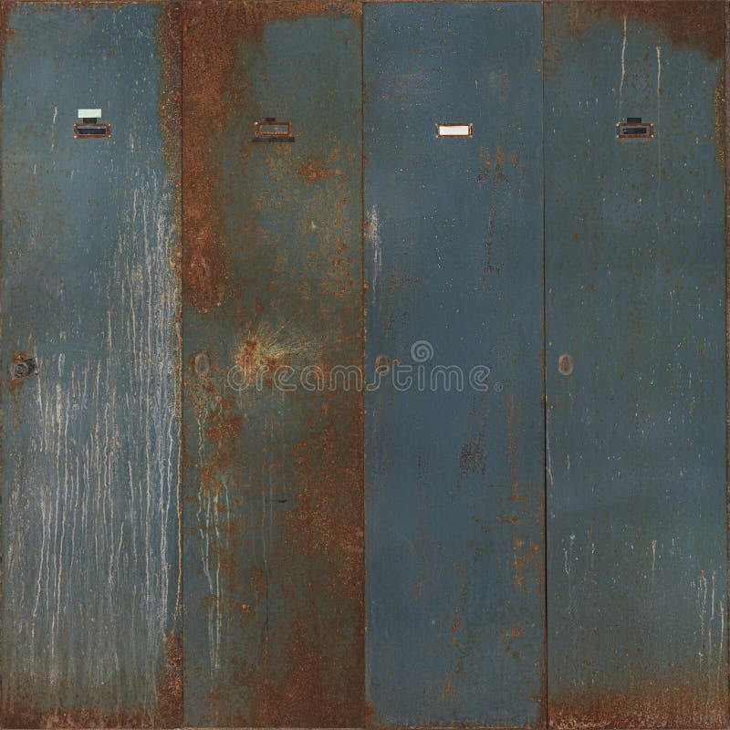 Locker Doors Texture or Pattern Stock Image - Image of empty, dark ...