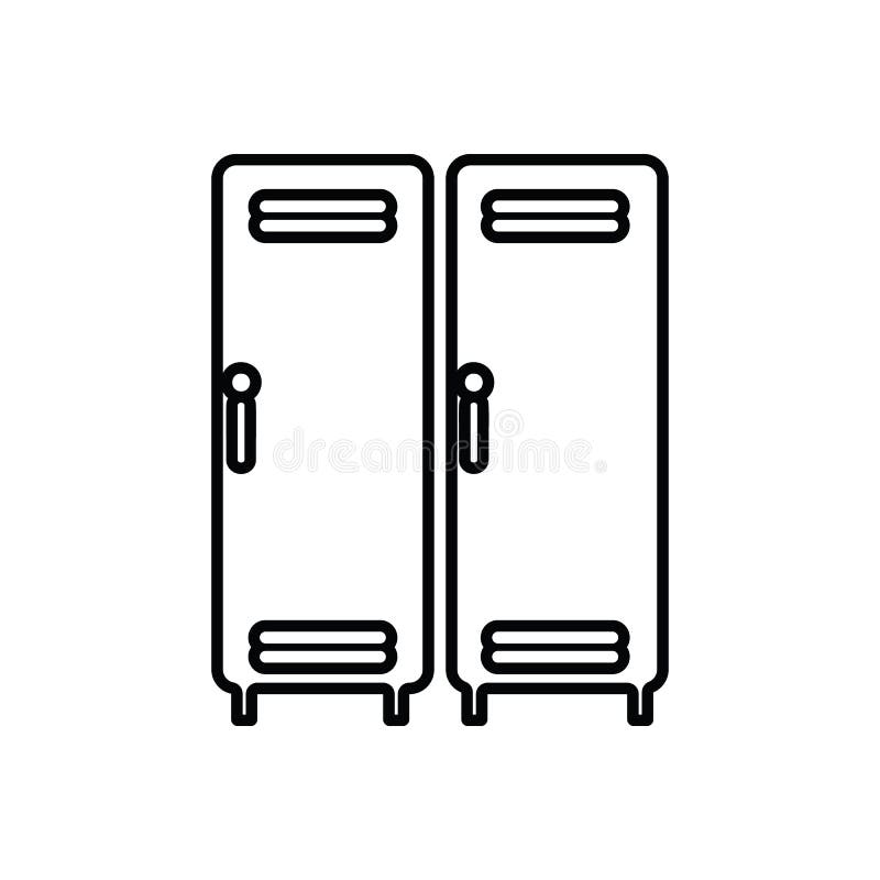 Locker Icon. Element of Sport for Mobile Concept and Web Apps Icon ...