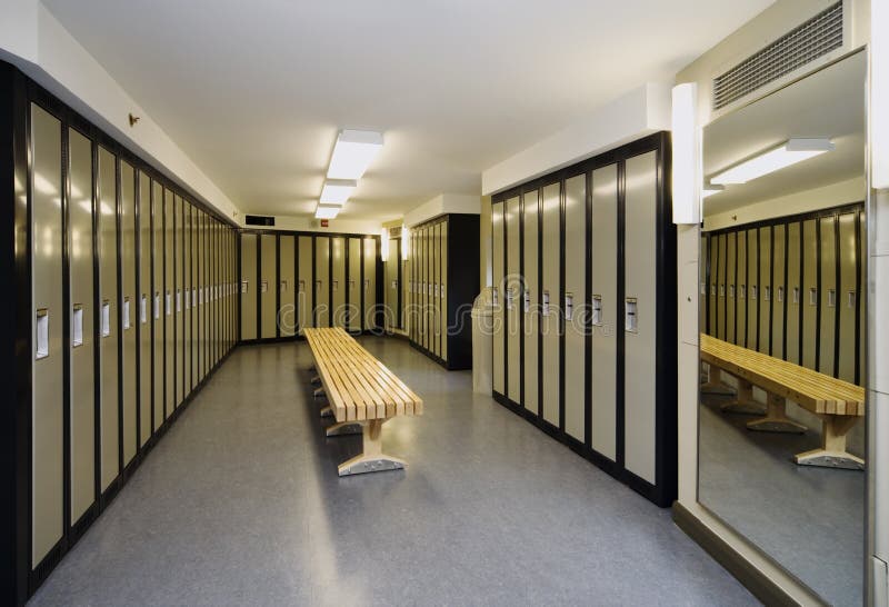 Locker Room stock photo. Image of professor, interior - 12492936
