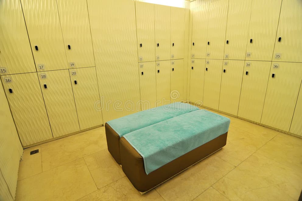 Locker room stock image. Image of ceiling, indoor, metal - 23238051