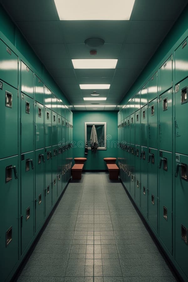 Locker Room Interior 1695523657030 3 Stock Photo - Image of closet ...