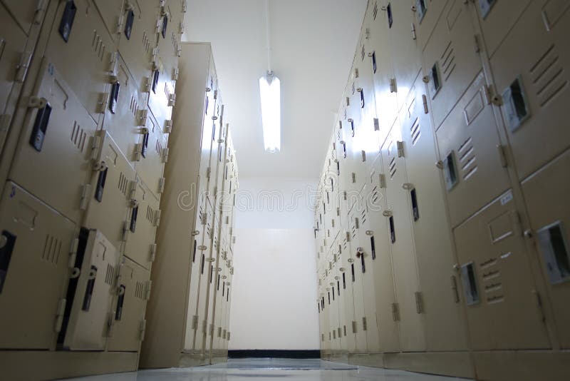 Locker room editorial stock photo. Image of room, factory - 112799838