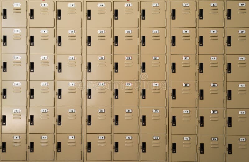 Locker in School stock image. Image of storage, design - 90816821