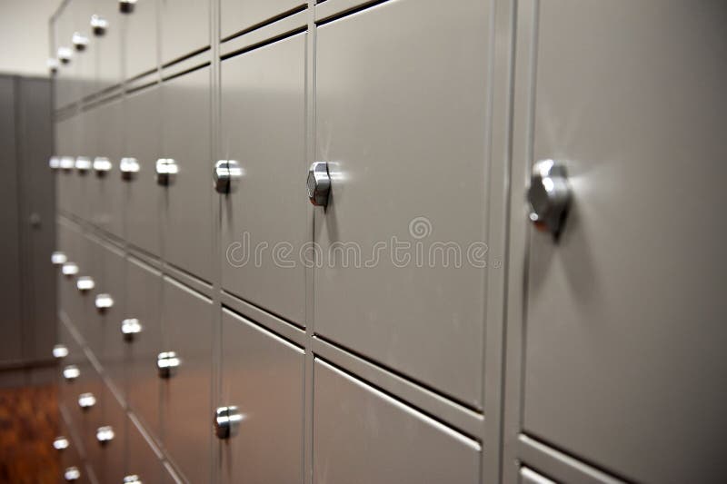 Locker stock photo. Image of green, lock, locker, hall - 254718