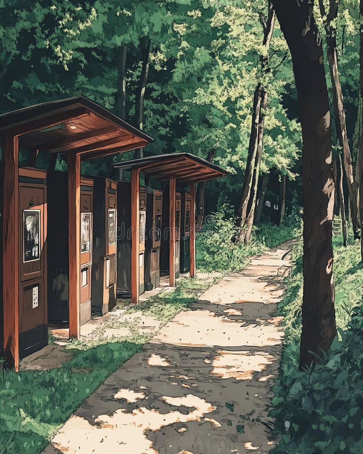 Lockers Installed in a Scenic Park Near a Tourist Information Center ... Lockers Installed in a Scenic Park Near a Tourist Information Center ...