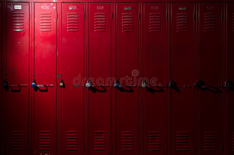 Locker stock photo. Image of green, lock, locker, hall - 254718