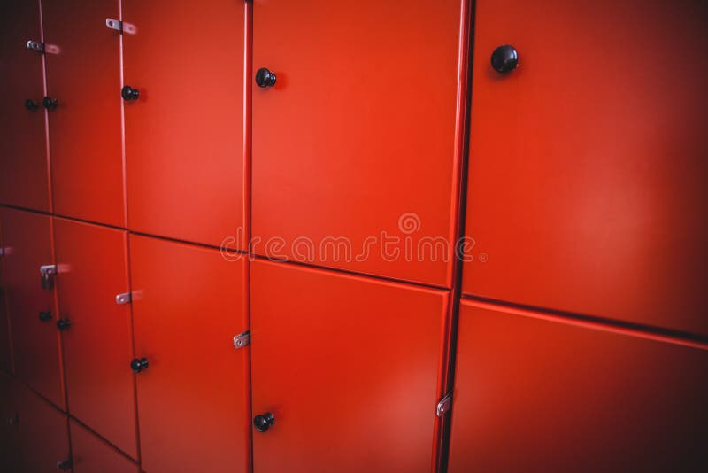 Lockers in locker room stock photo. Image of people, sport - 81430602