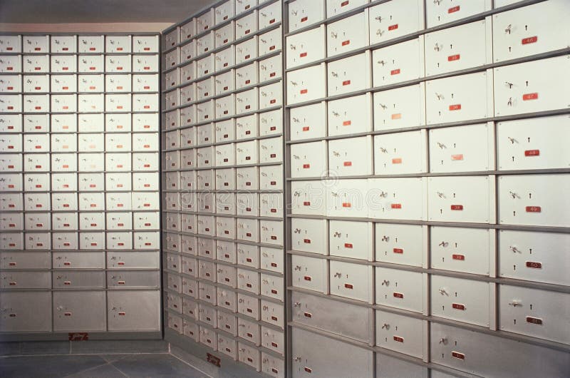 Indian Lockers or Safes India Stock Image - Image of locker, lock ...