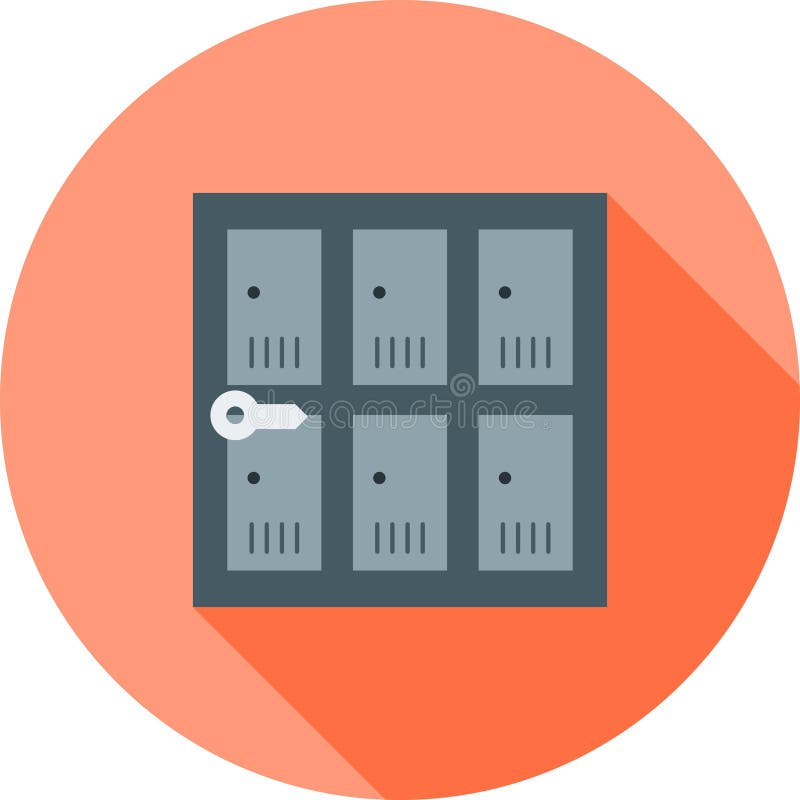 Lockers stock vector. Illustration of security, safety - 101085875
