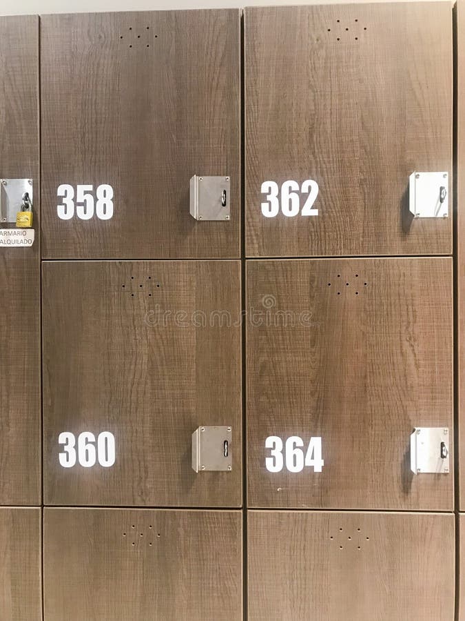 Lockers for Storing Objects in a Locker Room Stock Photo - Image of ... Lockers for Storing Objects in a Locker Room Stock Photo - Image of ...