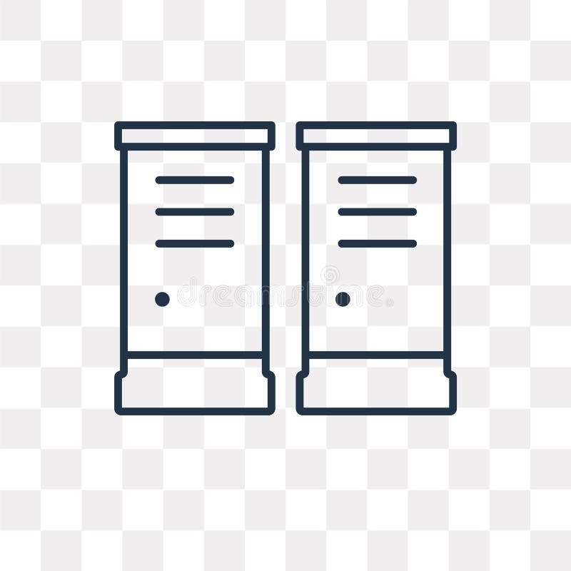 Lockers Transparent Icon. Lockers Symbol Design from Education C Stock ...
