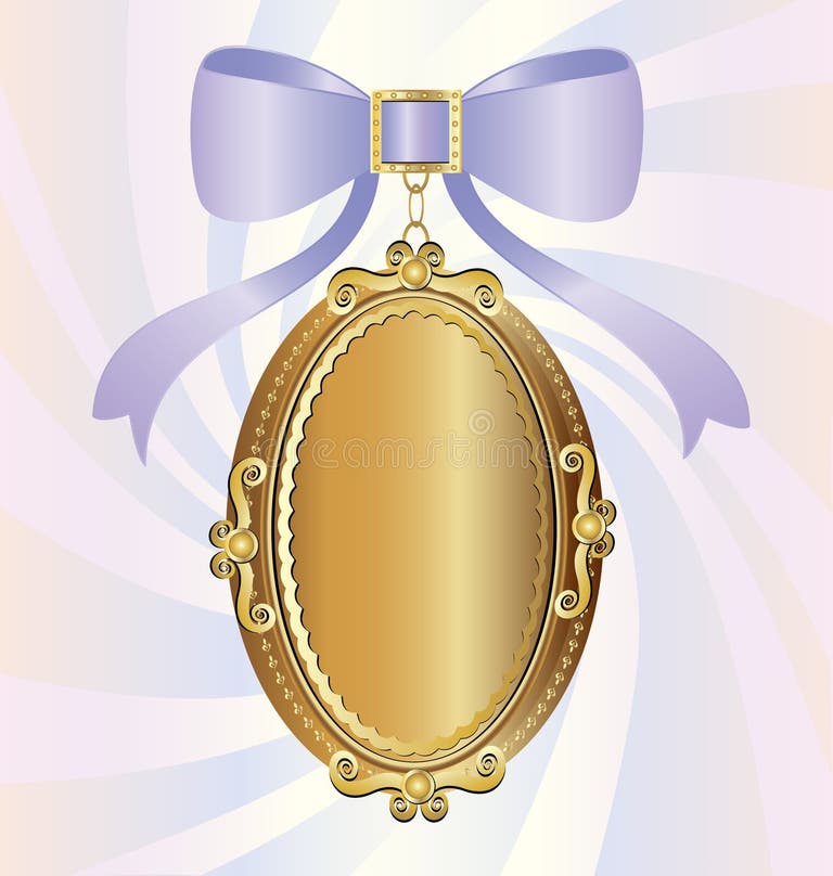 Decorative Gold Locket Stock Illustrations – 711 Decorative Gold Locket ...