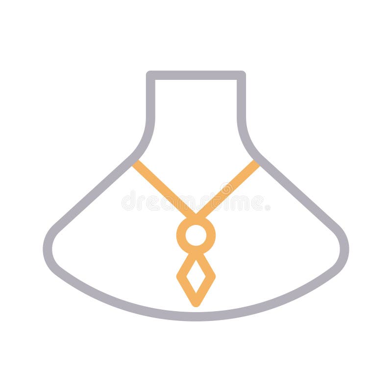 Locket Vector Color Line Icon Stock Vector - Illustration of rack ...