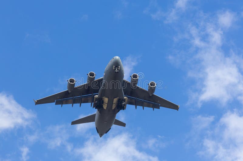 The Lockheed C-5 Galaxy is a Large Military Transport Aircraft Designed by Lockheed in Flight ...