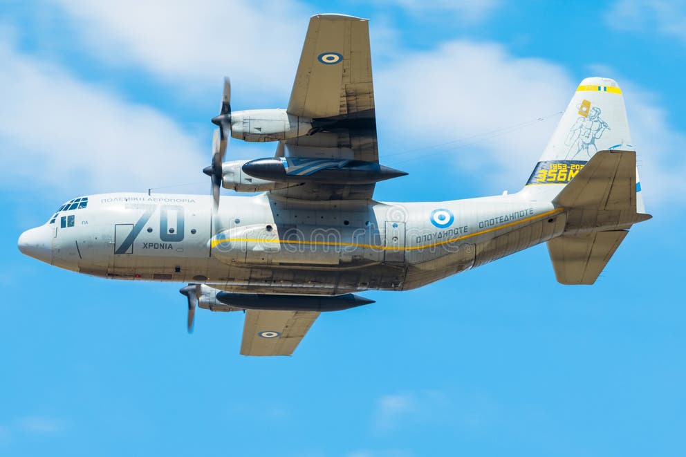 Tanagra Air Base - Greece September 5th 2023:Lockheed C-130H Hercules ...