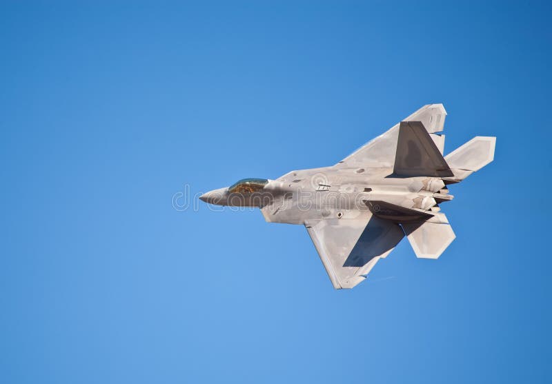 Lockheed Martin F-22 Raptor Editorial Photo - Image of martin, aerial ...
