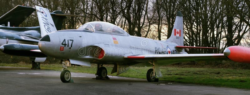 Elvington, York, Yorkshire, UK, March 2023. the Lockheed T-33 Shooting ...