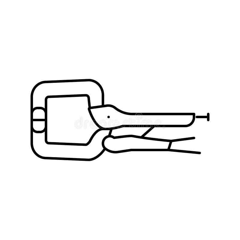 Locking Clamp Isometric Icon Vector Illustration Stock Illustration ... Locking Clamp Isometric Icon Vector Illustration Stock Illustration ...