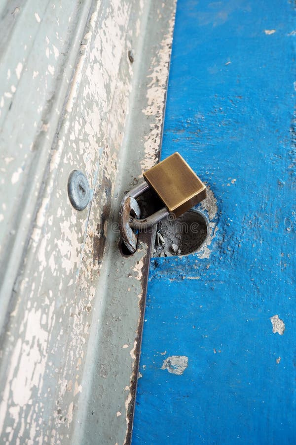 Locking key stock image. Image of house, protection, metal - 85755533