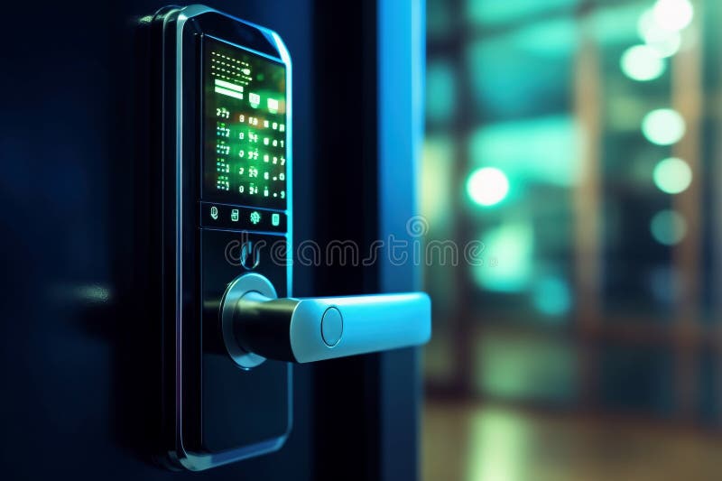 Digital Door Locks Stock Illustrations – 67 Digital Door Locks Stock ...