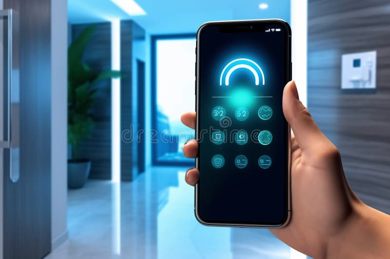 Locking Smartlock on the Entrance Door Using a Smart Phone Remotely ...