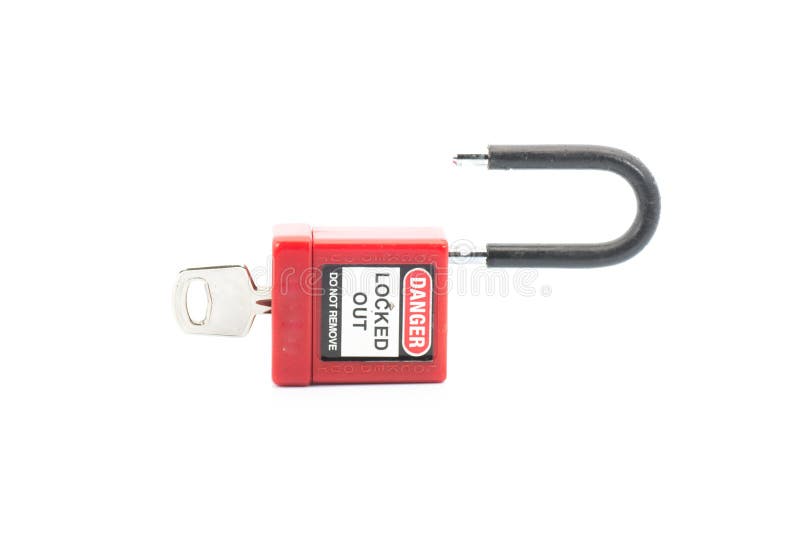 DANGER - Lockout Switches stock image. Image of commercial - 3593909