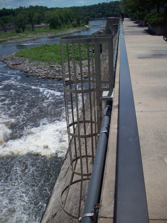 Locks and Dam No. 1 stock photo. Image of growing, brown - 56817926