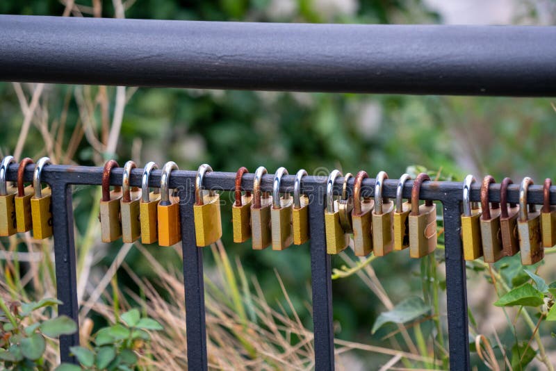 Locks on the Railings are a Tradition and the Concept of Eternal Unity ...