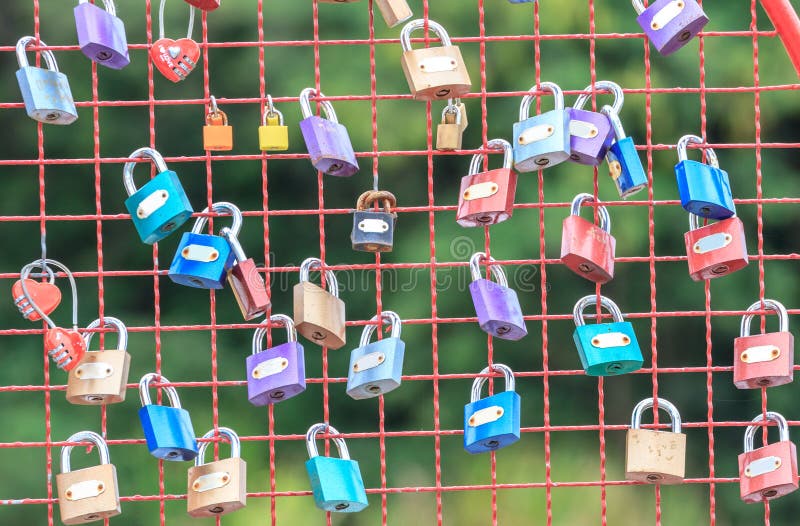 Locks wall stock photo. Image of closed, eternity, bridge - 33417032