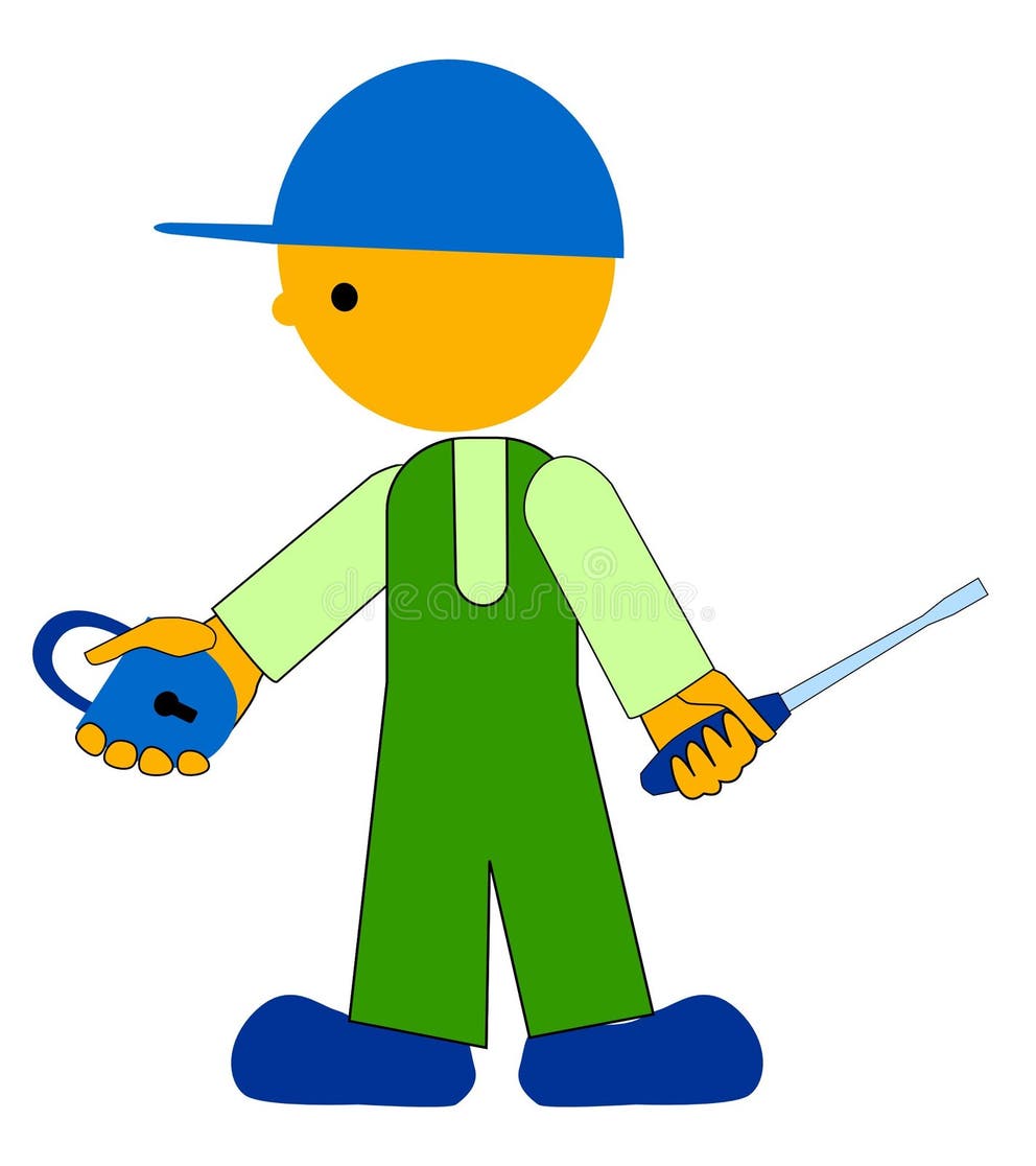 Locksmith Cartoon Stock Illustrations – 730 Locksmith Cartoon Stock ...