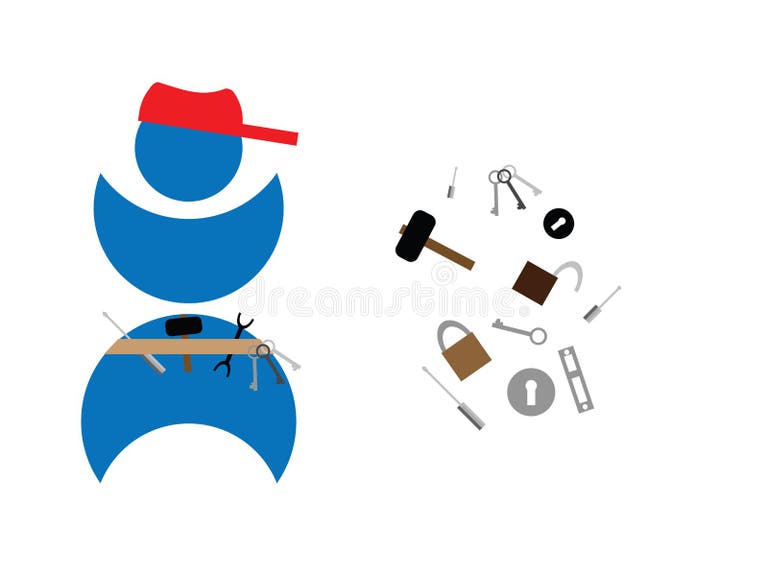 Locksmith Symbol Stock Illustrations – 2,686 Locksmith Symbol Stock ...