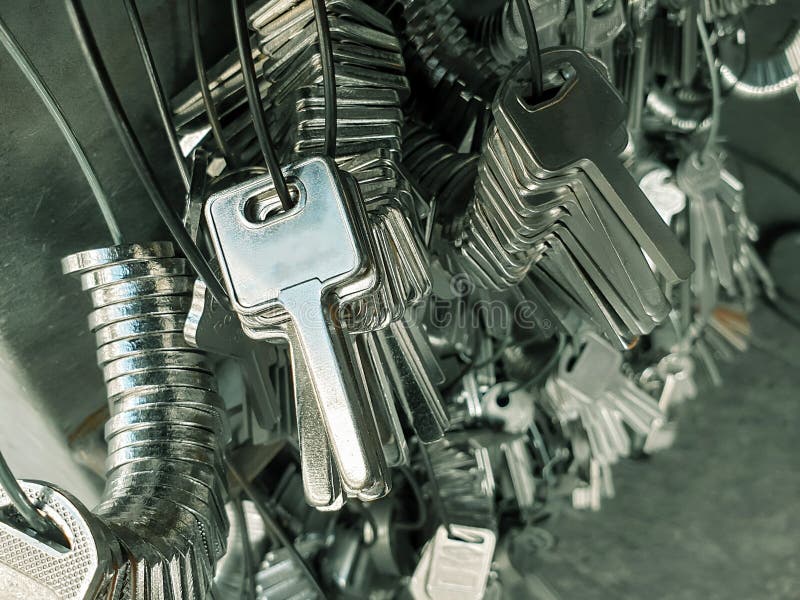 Locksmith shop. stock image. Image of group, shop, interior - 159075379