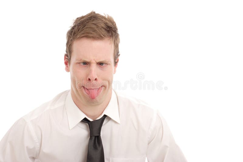 Loco foto de archivo. Imagen de empleado, publicidad, loco - 851782