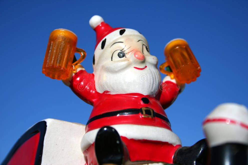 Loco Santa 13 stock photo. Image of christmas, joyful - 1577282