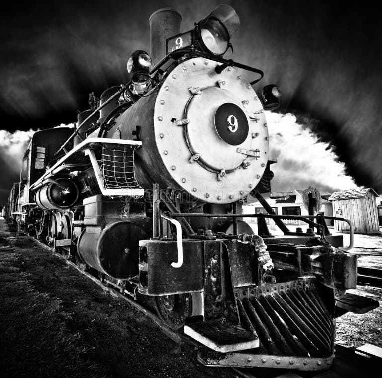 Locomotive 9 stock image. Image of station, motion, steam - 22354873
