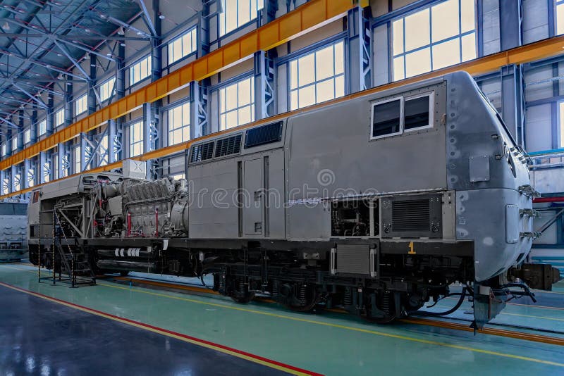 Locomotive Cab before Assembly Stock Image - Image of machine, assembly ...