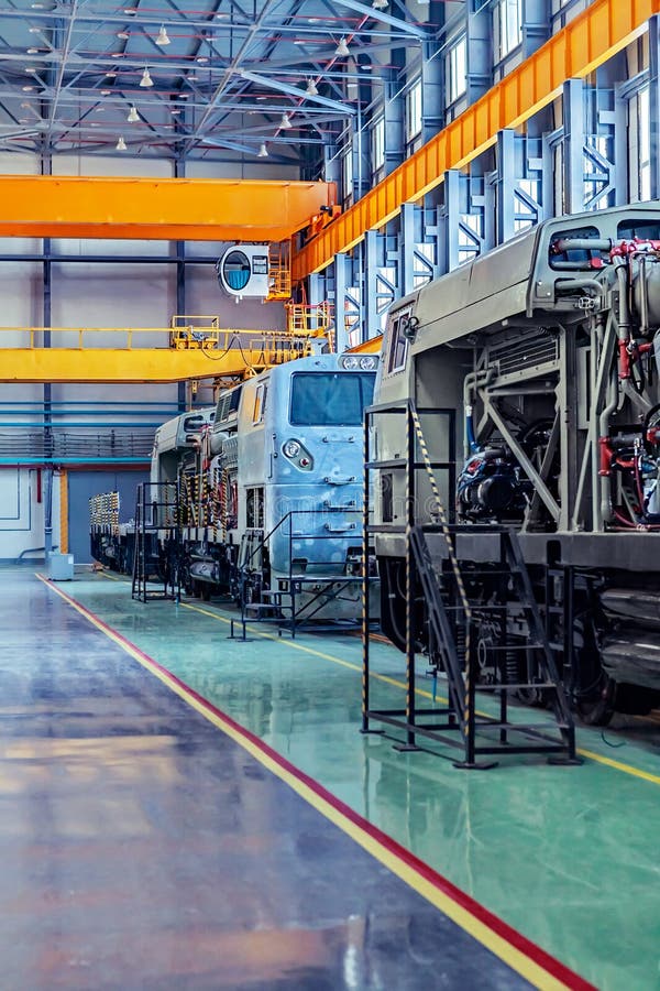 Locomotive Cab before Assembly Stock Image - Image of machine, assembly ...