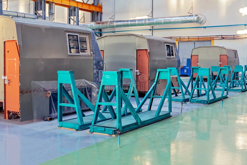 Locomotive Cab before Assembly Stock Image - Image of path, manufacture ...