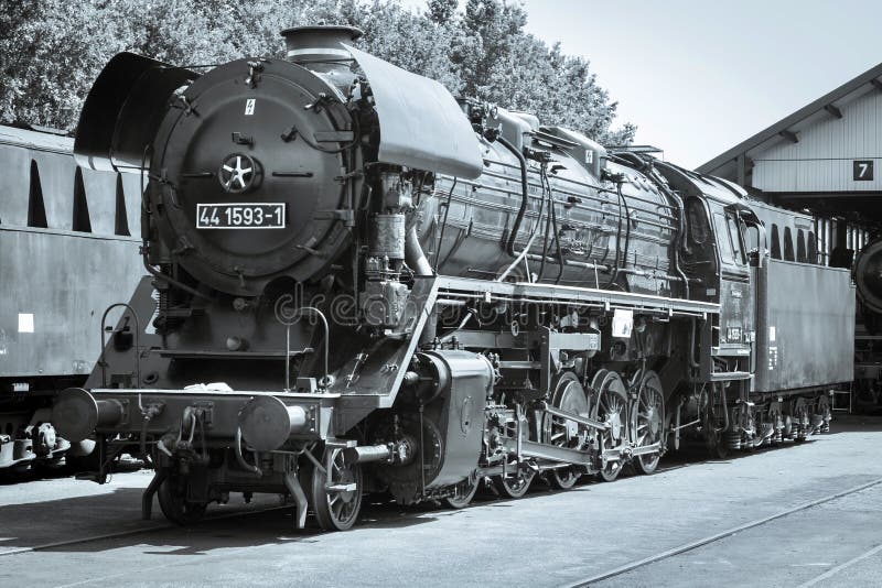 Locomotive with coaltender editorial photo. Image of coal - 155281576