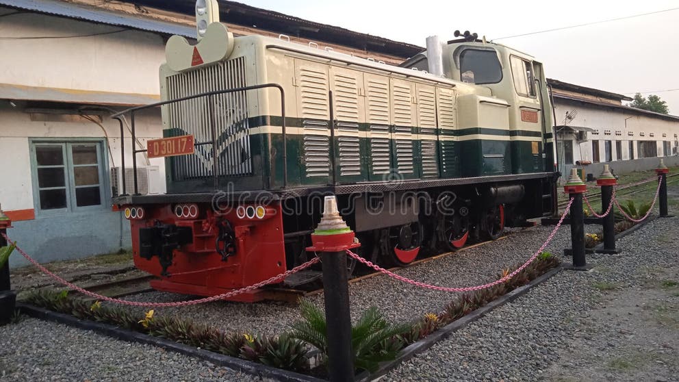 The Locomotive Depot is Located in Cepu, Central Java, Indonesia ...