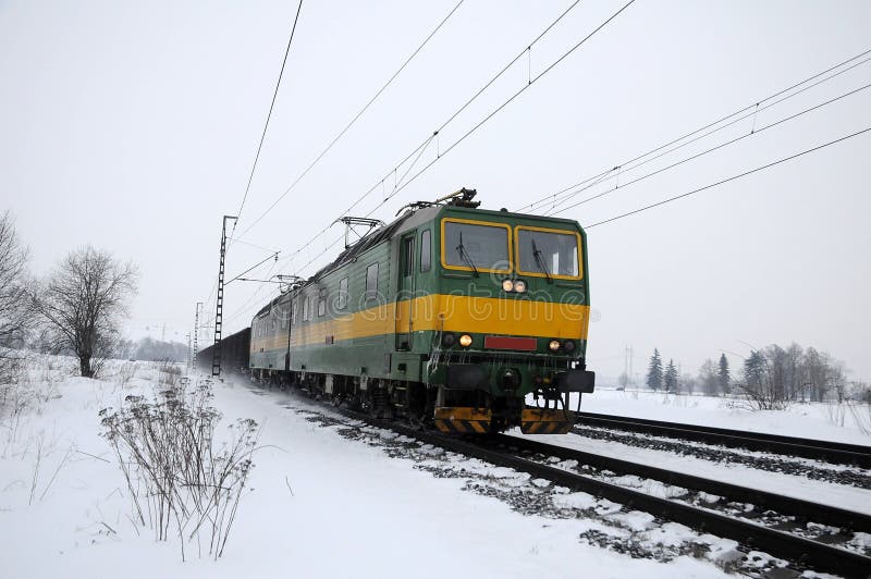 Locomotive freight train stock image. Image of voltage - 29650795