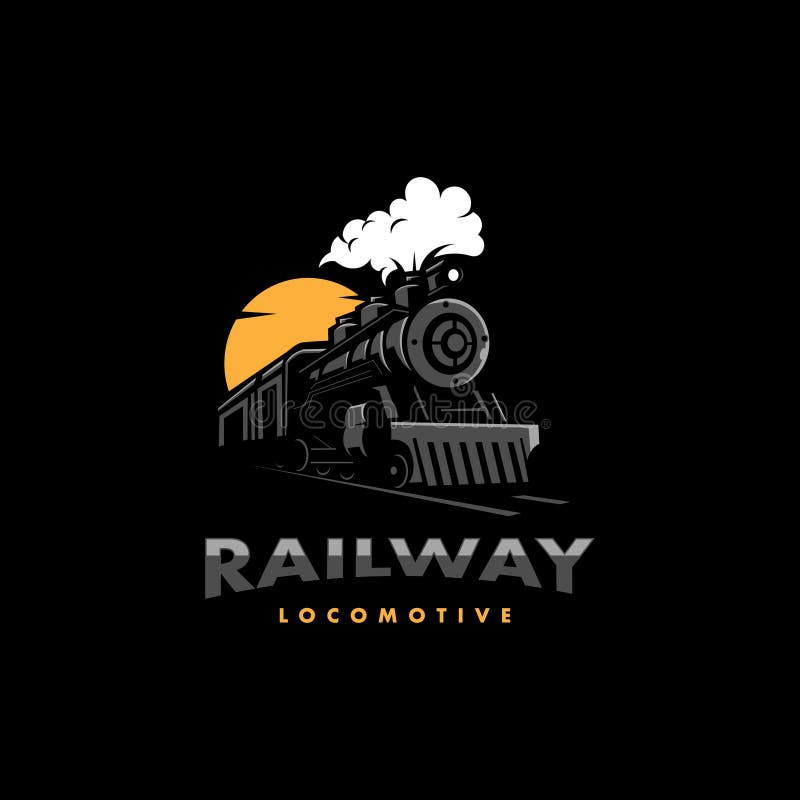 Locomotive logo stock vector. Illustration of emblem - 312640087