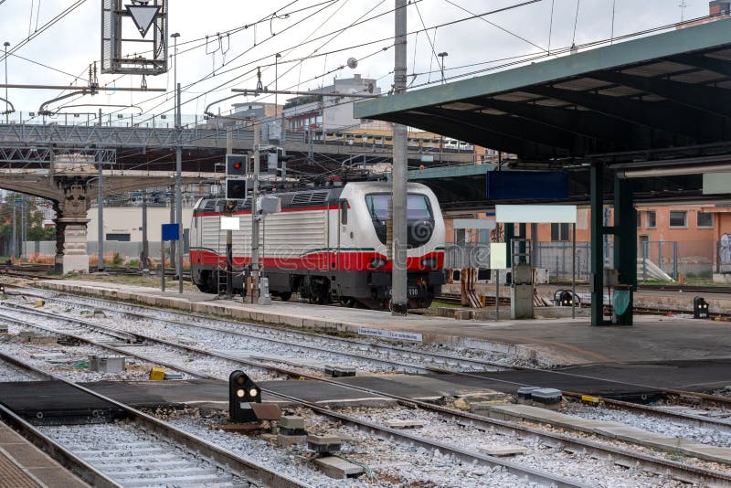 Typical Train Station, Italy Stock Image - Image of machine, modern ...