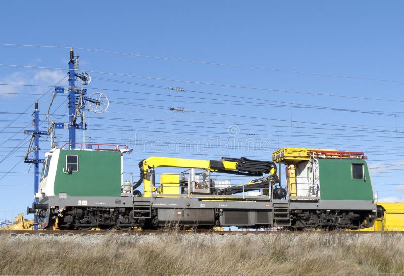 Locomotive repair stock image. Image of catenary, industrial - 28883363